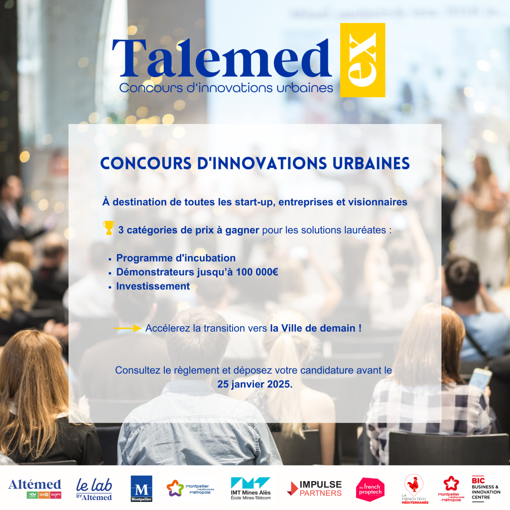 Concours TALEMED-ex : innovations urbaines - Altemed